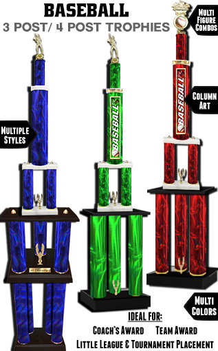 Baseball Trophies | Baseball Medals | Baseball Acrylic Awards