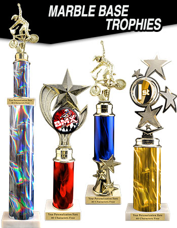 BMX || Bicycling || BMX Bike Trophy || Custom Trophies - BMX Acrylic Awards